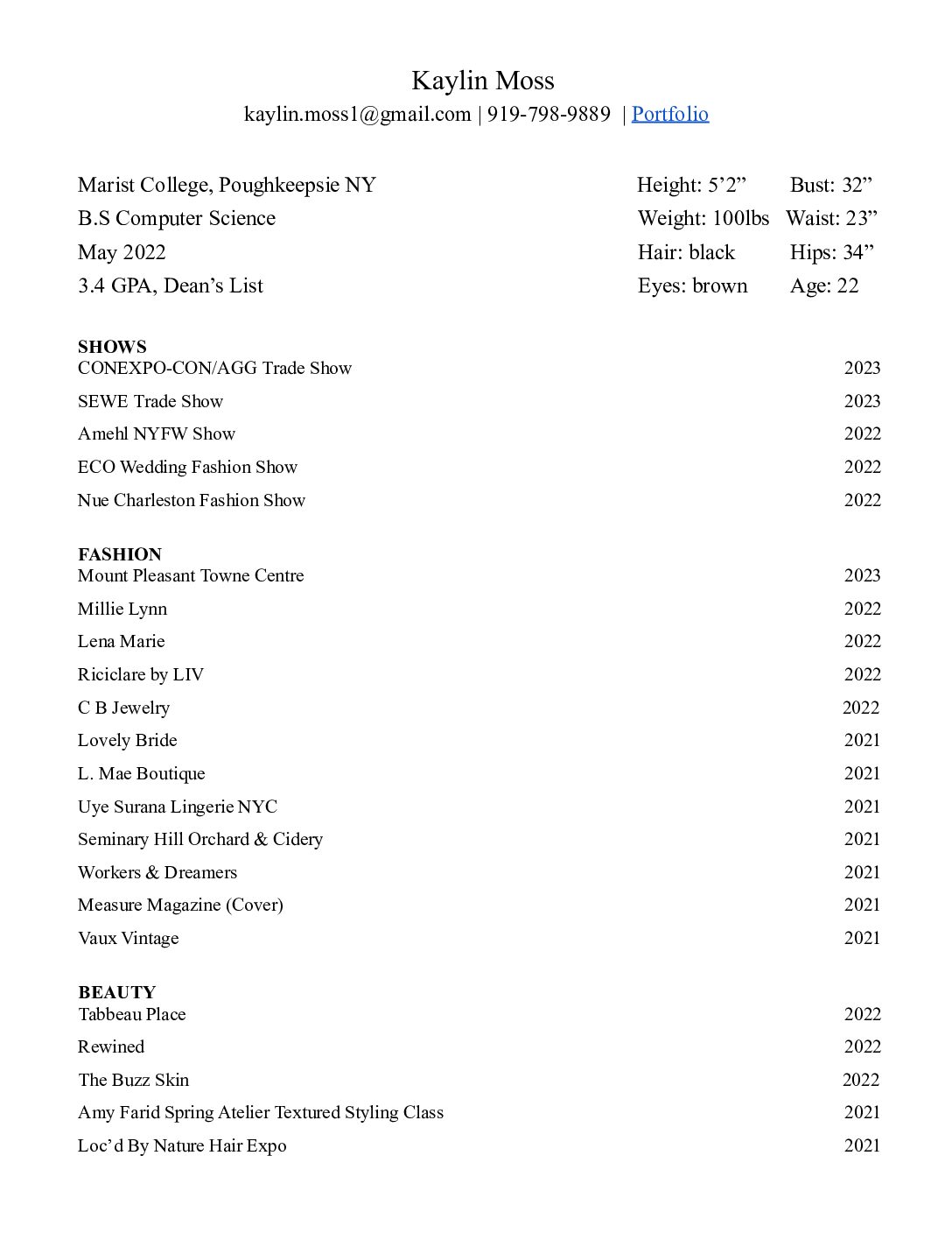 Kaylin M. | Ace Models