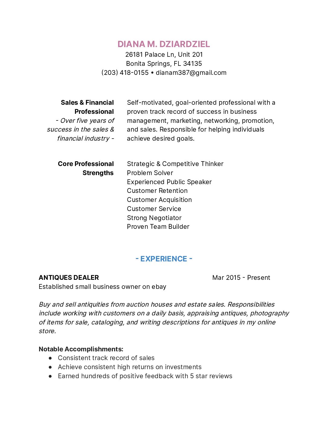 Diana D. | Ace Models