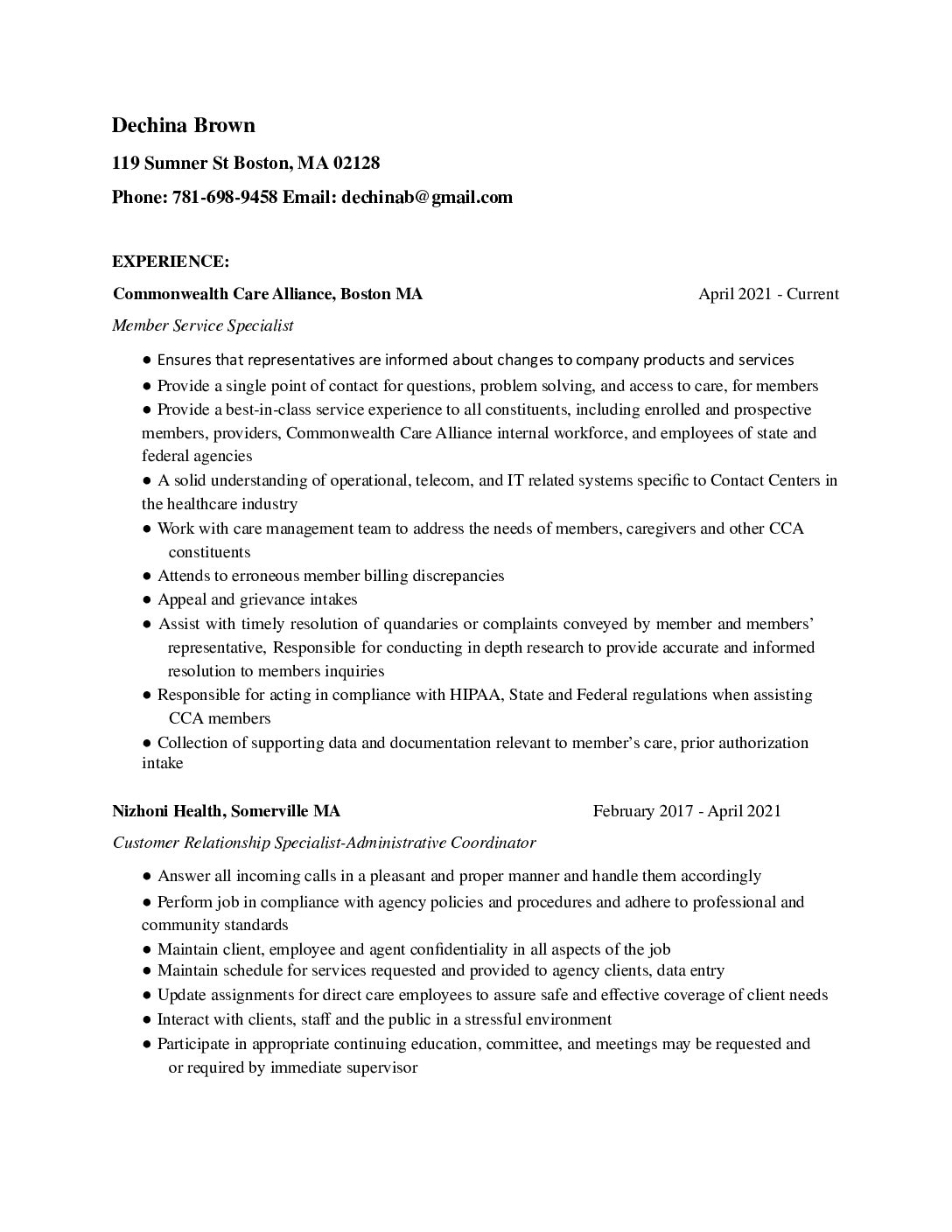 Dechina B. | Ace Models